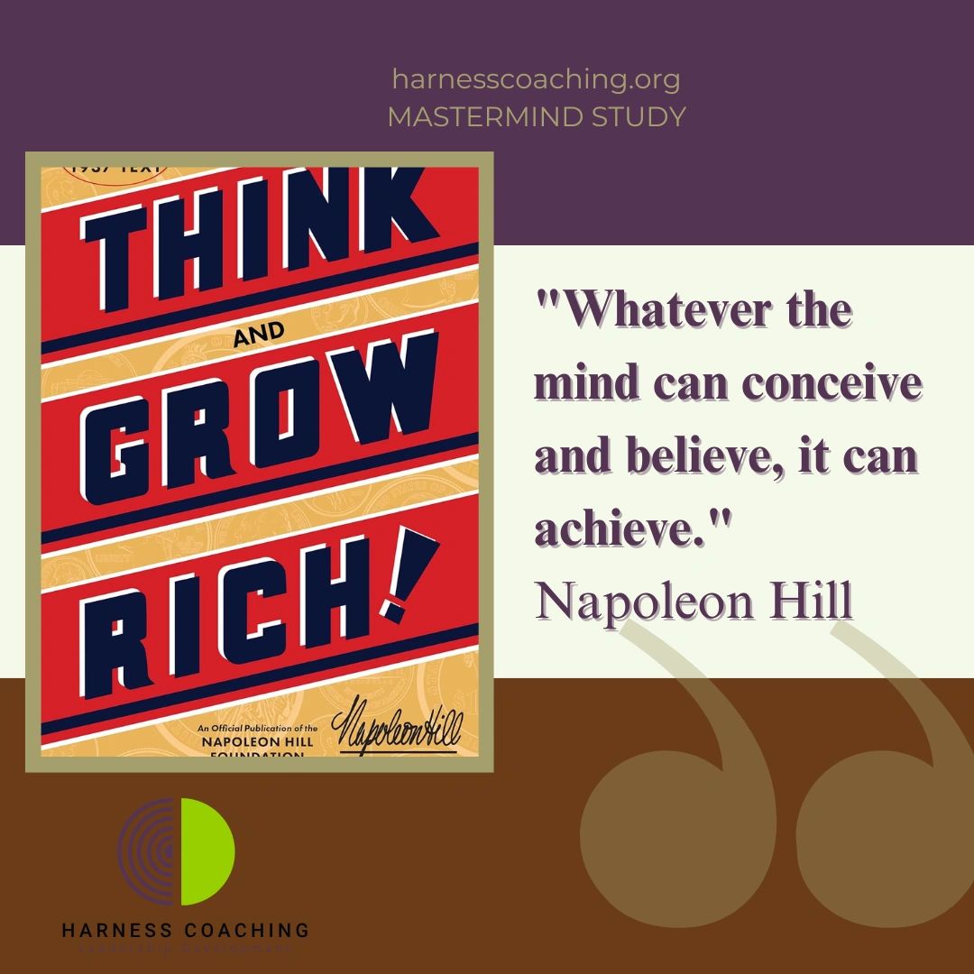 Mastermind --DAY PASS- 6 Weeks | Think & Grow Rich by Napoleon Hill